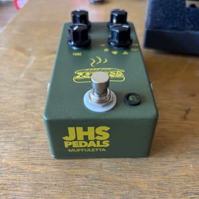 JHS Muffuletta 6 Way Fuzz Muffuletta Army Green Fuzz Big Muff | Reverb
