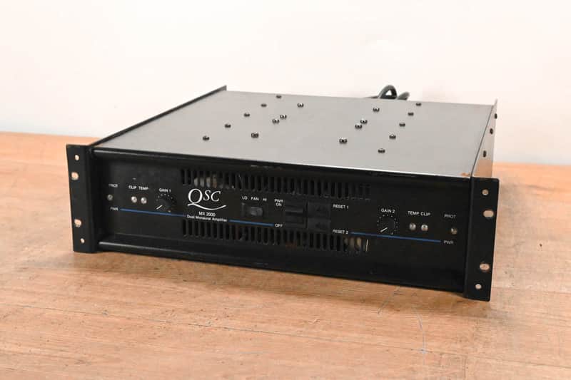 QSC MX 2000 2-Channel Power Amplifier CG01VTG | Reverb