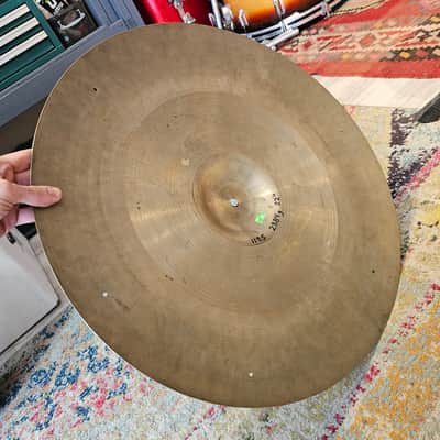 Zildjian A. 22" Ride Cymbal w/ 6 Rivets 2384g 1950s Small | Reverb