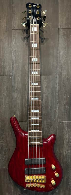 1991 Warwick Custom Shop 6 String Thumb Bass w/ heavy duty | Reverb
