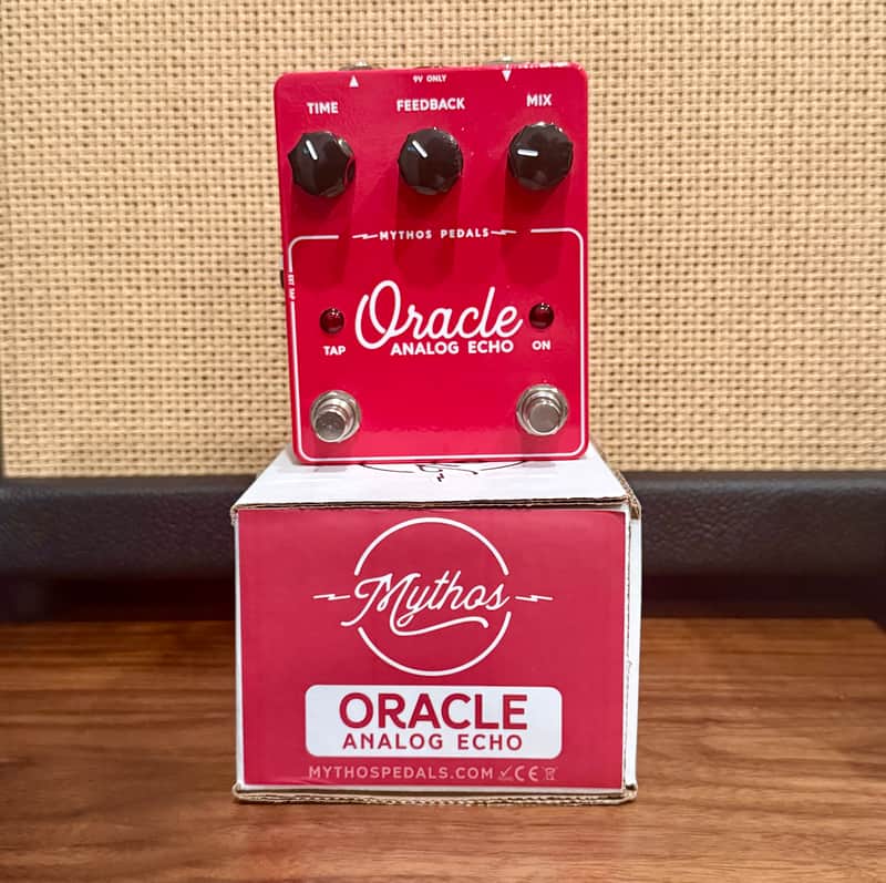 Mythos Pedals Oracle Analog Echo 2021 Red | Reverb