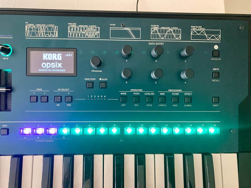 Korg Opsix 37-Key Altered FM Synthesizer 2020 - 2024 - Blue / | Reverb