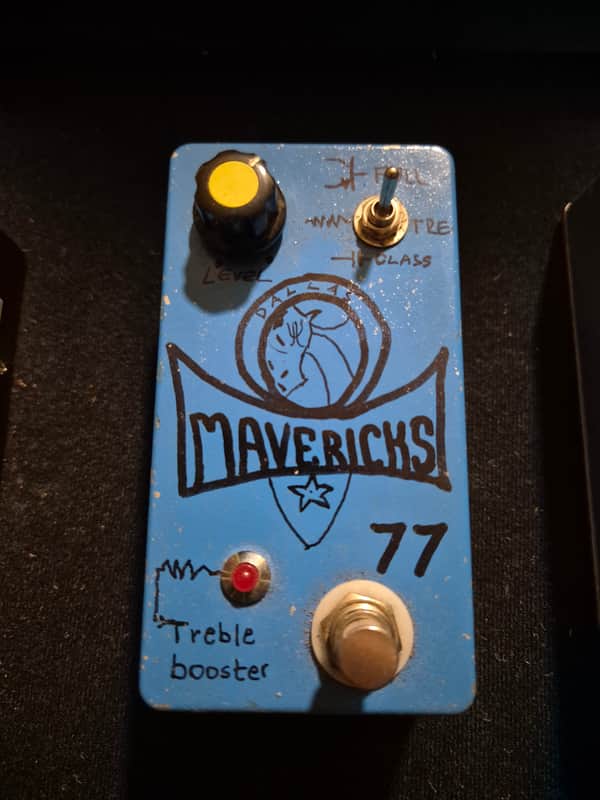 Dallas rangemaster clone 2018 - Blue ( Luka MAVS ERA tribute | Reverb