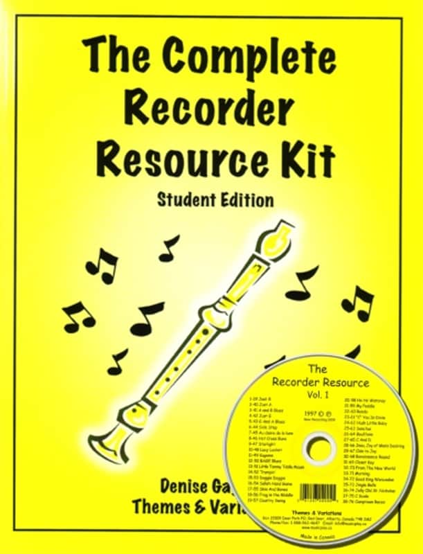 Complete Recorder Resource Kit Book 1 - Student w/Online | Reverb