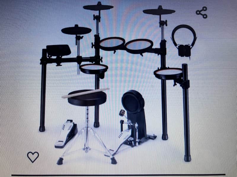 Donner Electric Drum Set for Adults, DED-100 Electronic Drums | Reverb