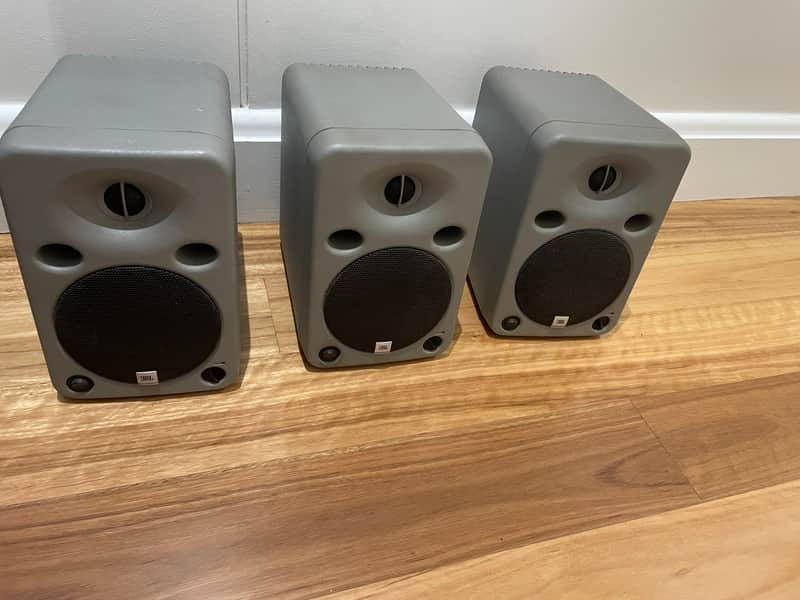 JBL LSR25P Powered Studio Monitors | Reverb