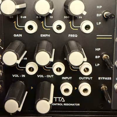 Tip Top Audio RESONATOR (Black) Eurorack Triple Parallel | Reverb