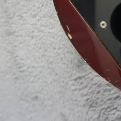 Greco SG-Style Bass MIJ Cherry Red Vintage Short Scale Bass | Reverb