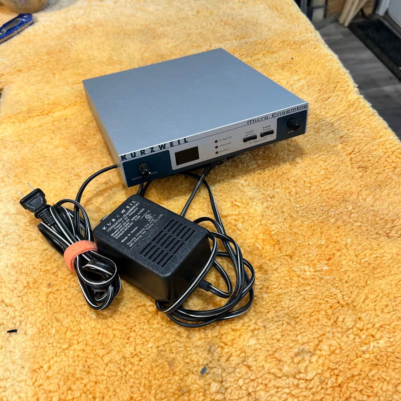 Kurzweil Micro Ensemble Late 80s -early 90s - Silver | Reverb