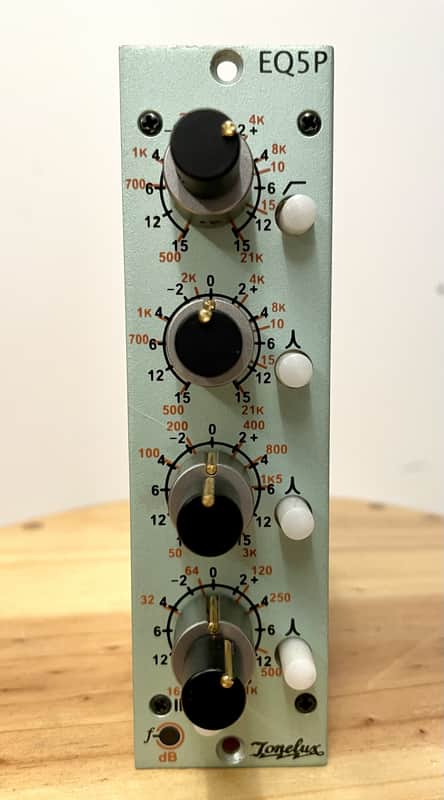 Tonelux EQ5P 4-Band Discrete Parametric Equalizer (500 | Reverb