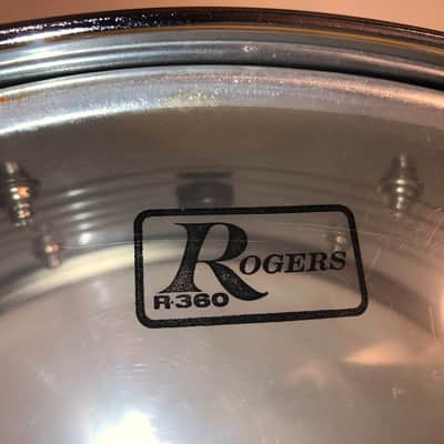 Rogers R 360- Chrome Snare drum | Reverb