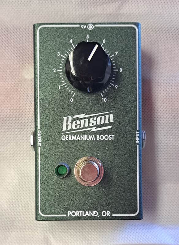 Benson Amps Germanium Boost - Near Mint | Reverb