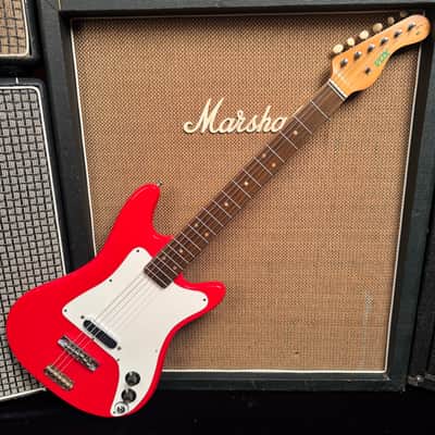 1963 Vox 238 Stroller Hot Rod Red JMI Made in England | Reverb Canada