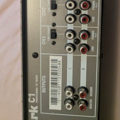 Numark C1 3-channel DJ Mixer | Reverb