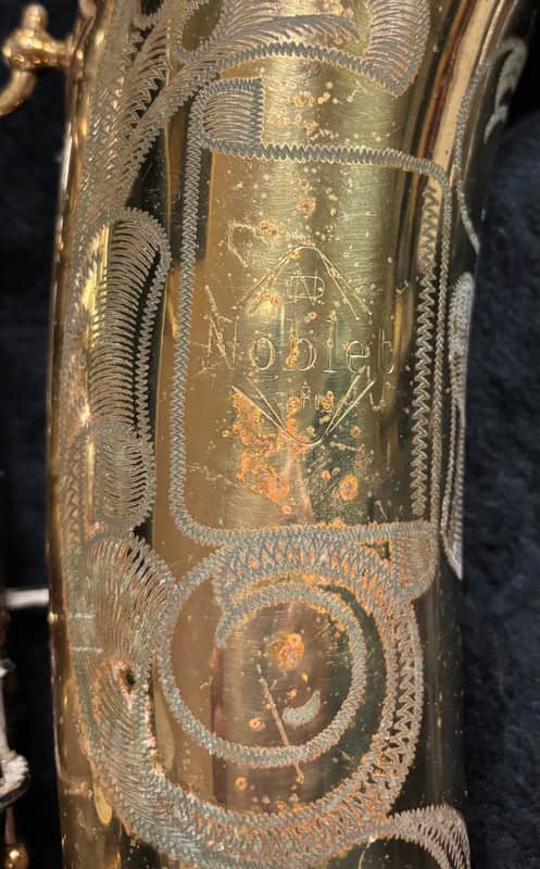 Vintage Noblet Tenor Sax w/SKB case | Reverb