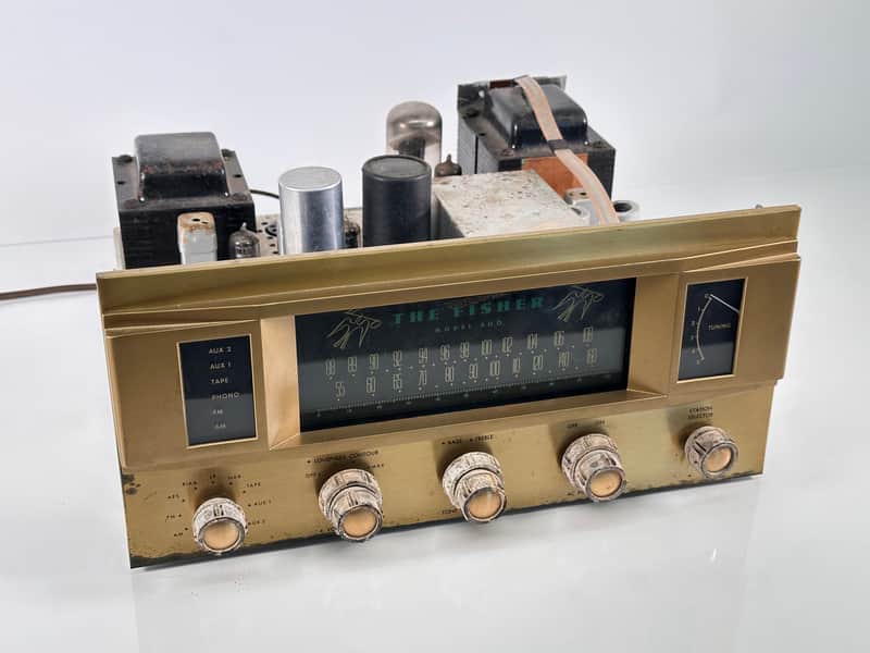 Vintage - The Fisher - Model 500 - Mono Tube AM/FM Receiver | Reverb