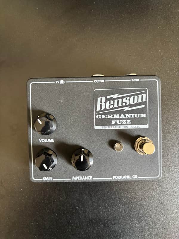 Benson Amps Germanium Fuzz 2021 - Present - Studio Black | Reverb