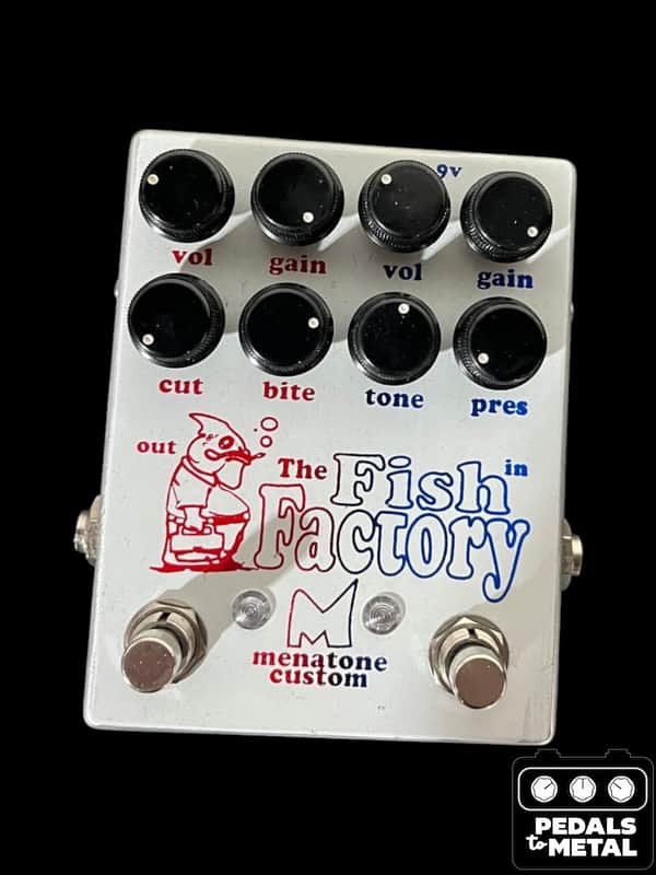 Menatone The Fish Factory - White - X17937 | Reverb