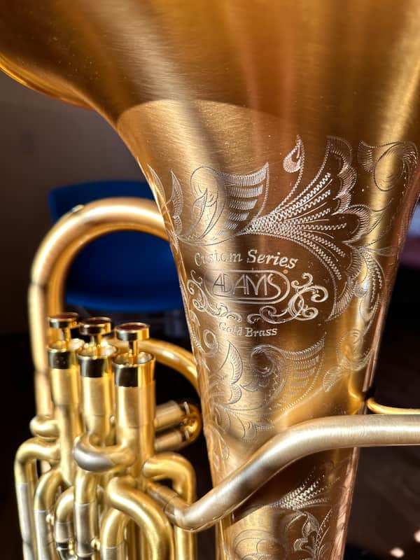 Adams E2 Gold Brass 2023 - Brushed Gold Lacquer | Reverb