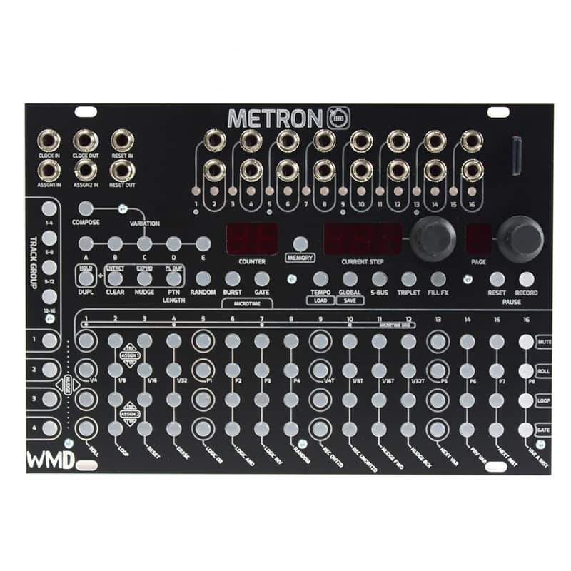 WMD METRON SEQUENCER : OPEN BOX : [DETROIT MODULAR] | Reverb