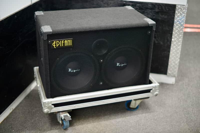 EPIFANI T-212 Bass Cabinet and Custom Road Case with Casters | Reverb