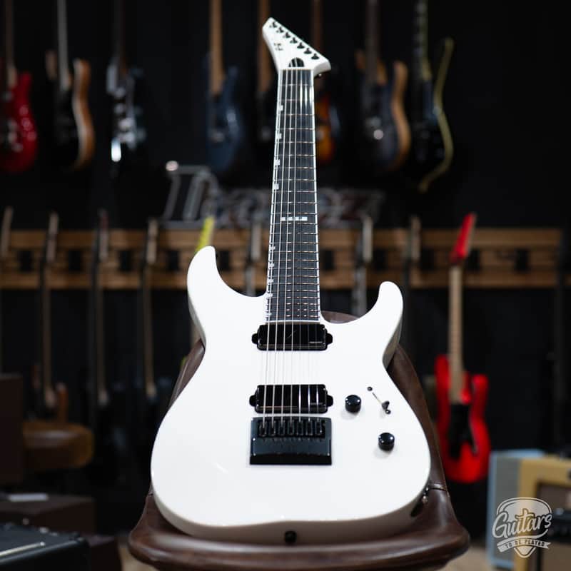 ESP E-II M-II 7B Baritone 7-String Evertune Guitar w/ | Reverb