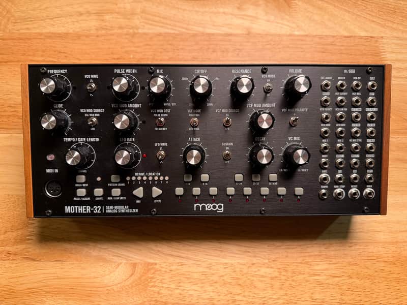 Moog Mother-32 Tabletop / Eurorack Semi-Modular Synthesizer | Reverb