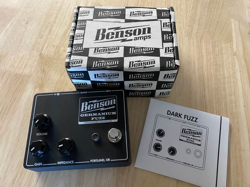 Benson Amps Germanium Fuzz 2021 - Present - Studio Black | Reverb