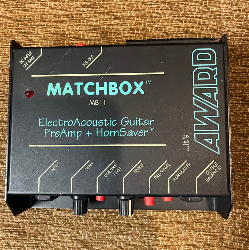 Award Matchbox MB11 1990-2000 - Black | Reverb