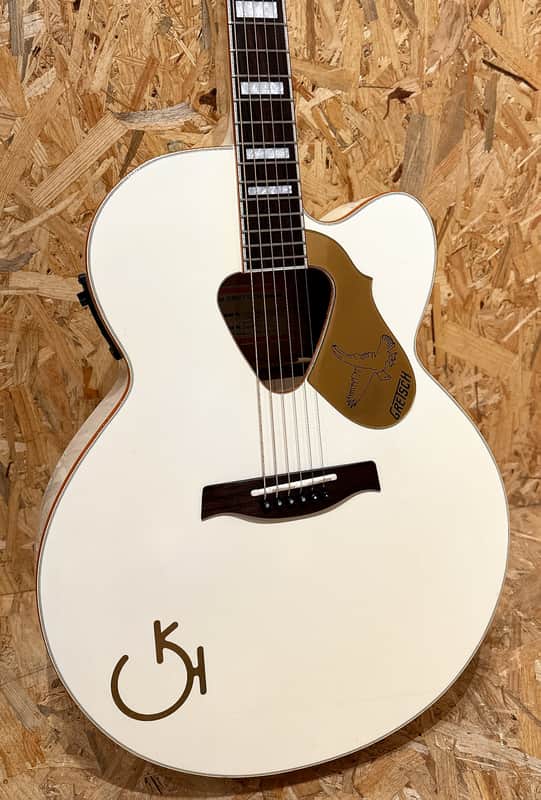 Gretsch 6022C White Falcon "Rancher" MIJ Electro Acoustic | Reverb