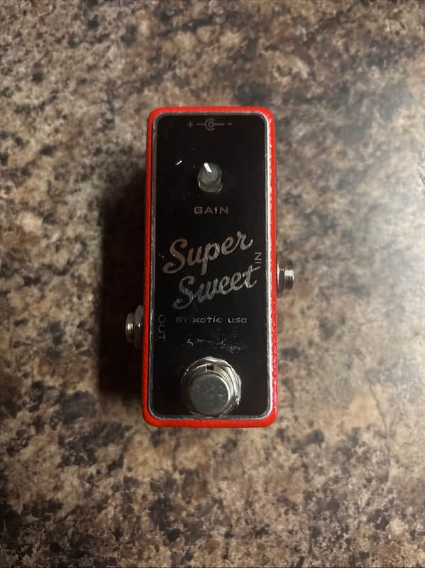 Xotic Super Sweet Boost 2019 - Red | Reverb
