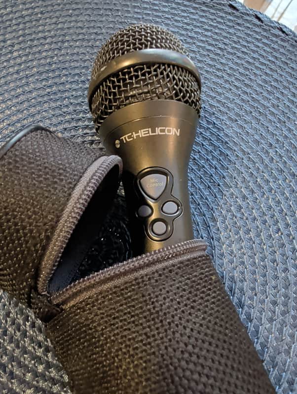 TC Helicon MP-76 Dynamic Microphone 2010s - Black | Reverb