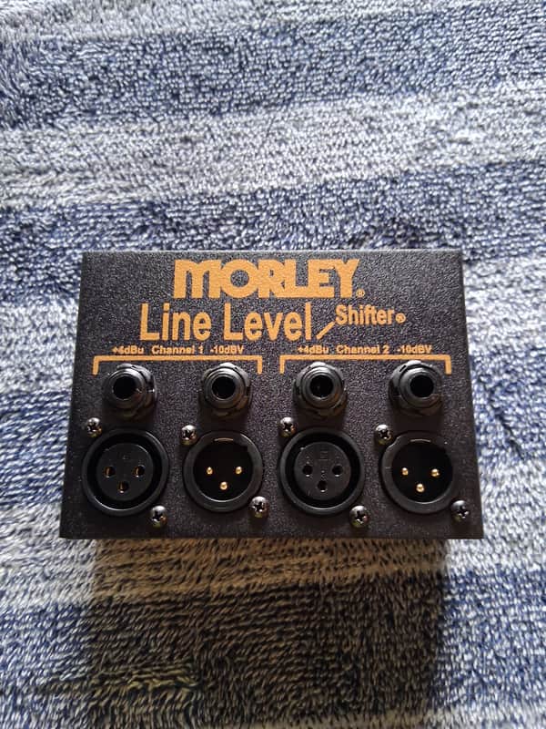 Morley Line Level Shifter 2020 - Present - Black / Gold | Reverb