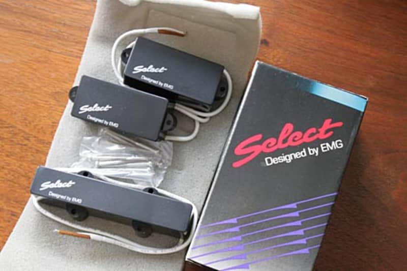 EMG Select SEPJ Bass Pickup-SET early 80s - black | Reverb