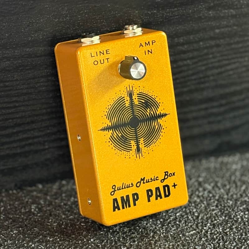 Julius Music Box Amp Pad+ (REACTIVE Load Box Attenuator with | Reverb