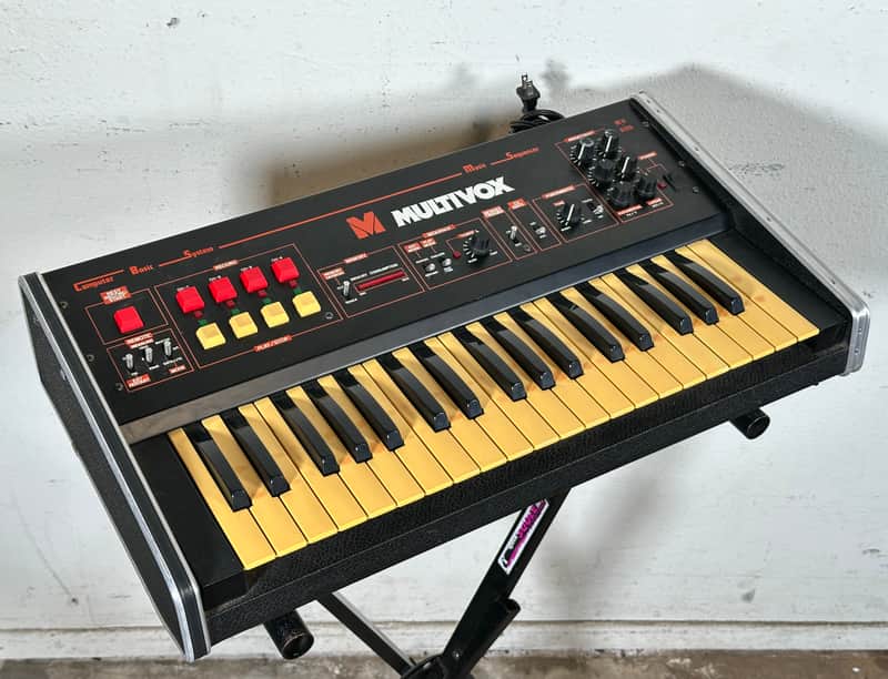 Multivox MX-8100 Computer Basic System Music Sequencer Synth | Reverb