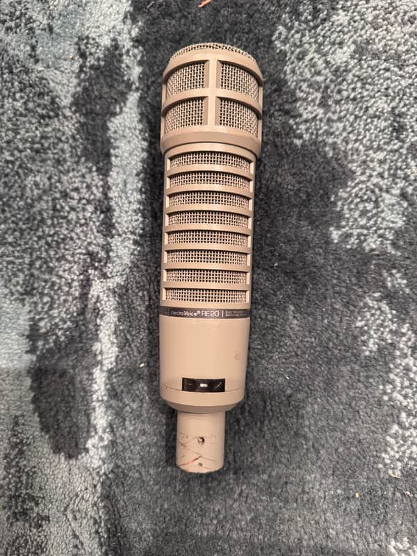 Electro-Voice RE20 Cardioid Dynamic Microphone 1968 - Present | Reverb