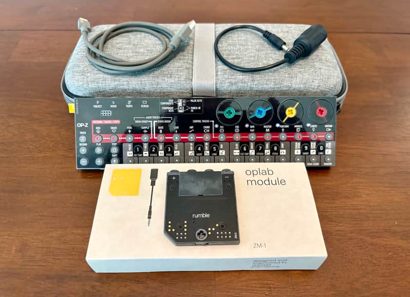 Teenage Engineering OP-Z with Oplab & Rumble Modules, Custom | Reverb