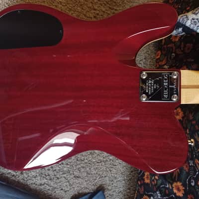 USA CS Schecter Baron - Trans red | Reverb