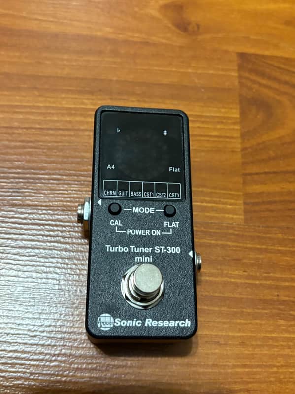 Sonic Research ST-300 Mini Strobe Turbo Tuner 2010s - Black | Reverb