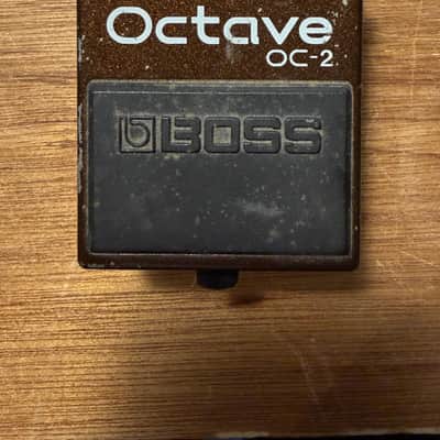 Boss OC-2 Octaver (Black Label) mid 80s- Brown | Reverb