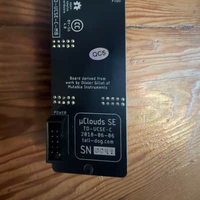 Tall Dog Electronics μClouds SE - Texture Synthesizer Black | Reverb