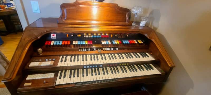 Hammond Colonnade Organ w/ Bench Excellent condition | Reverb