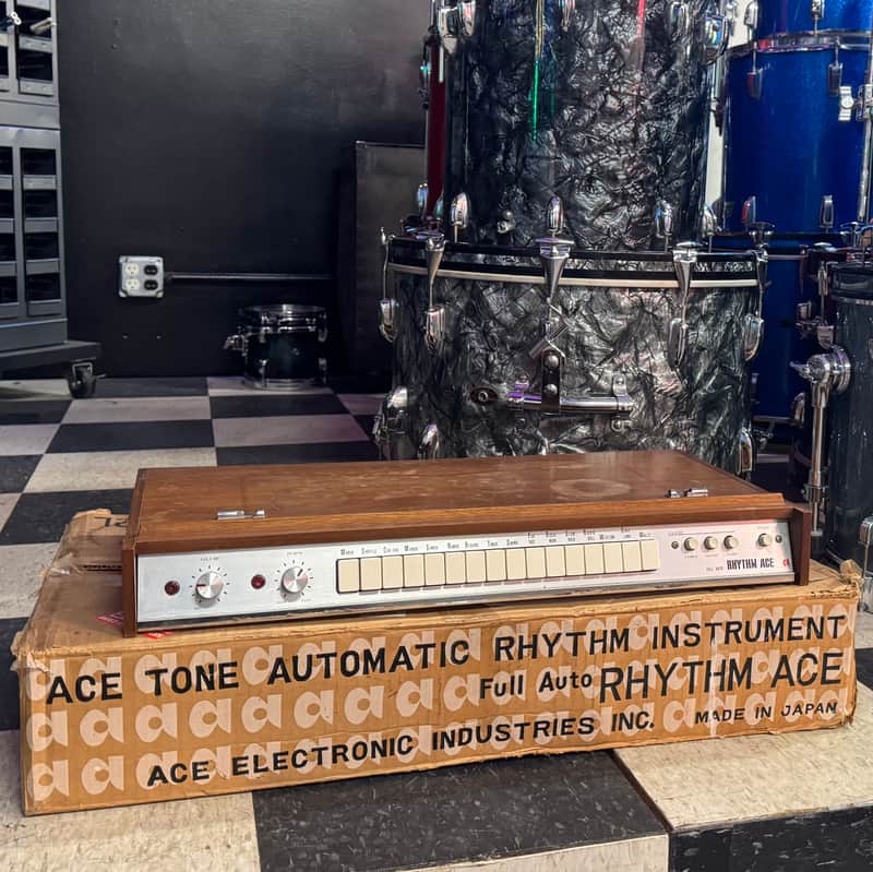Ace Tone Rhythm Ace Drum machine w original box 1970s | Reverb