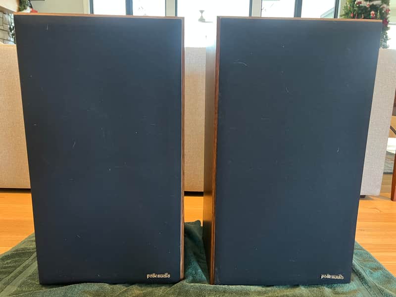 Vintage Polk Audio Monitor 10 Floor Speakers 1980s | Reverb