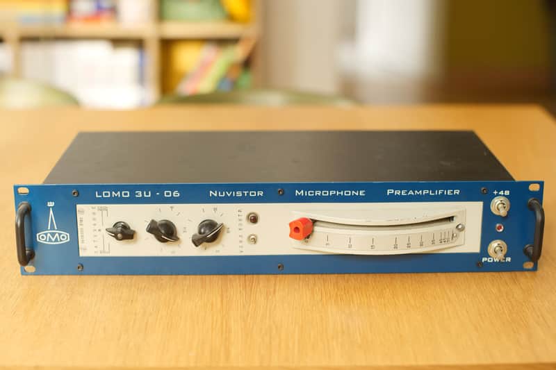 LOMO 3U-06 USSR nuvistor microphone preamplifier racked fully | Reverb