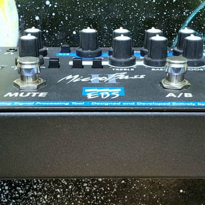 EBS MicroBass II Bass Preamp/DI/EQ/Drive/Boost, Excellent | Reverb