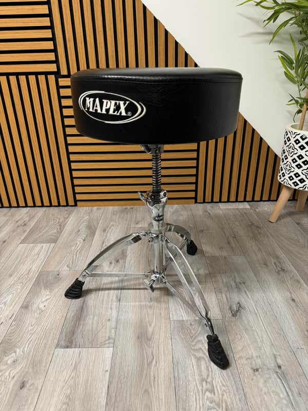 Mapex T670 Drum Stool Throne / Height Adjustable / Drum | Reverb