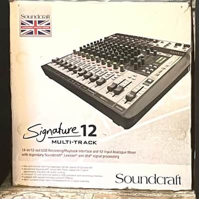 Soundcraft 12 MTK: 14-in / 12-out multi-track USB interface | Reverb