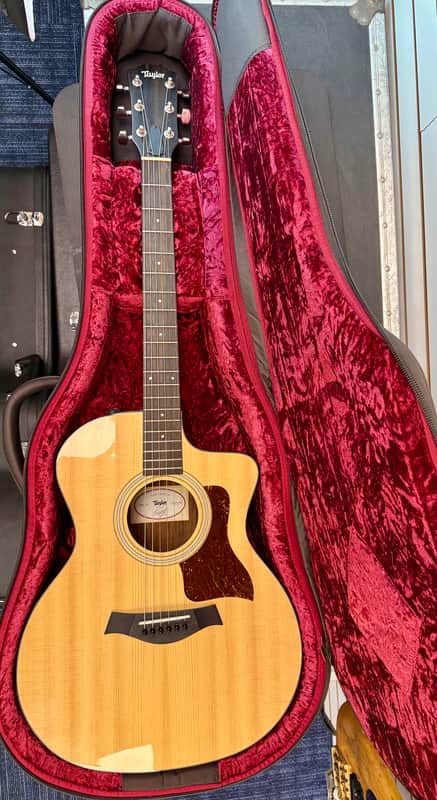 Taylor 214ce Plus Acoustic Electric with Gig Bag - Pre Owned | Reverb